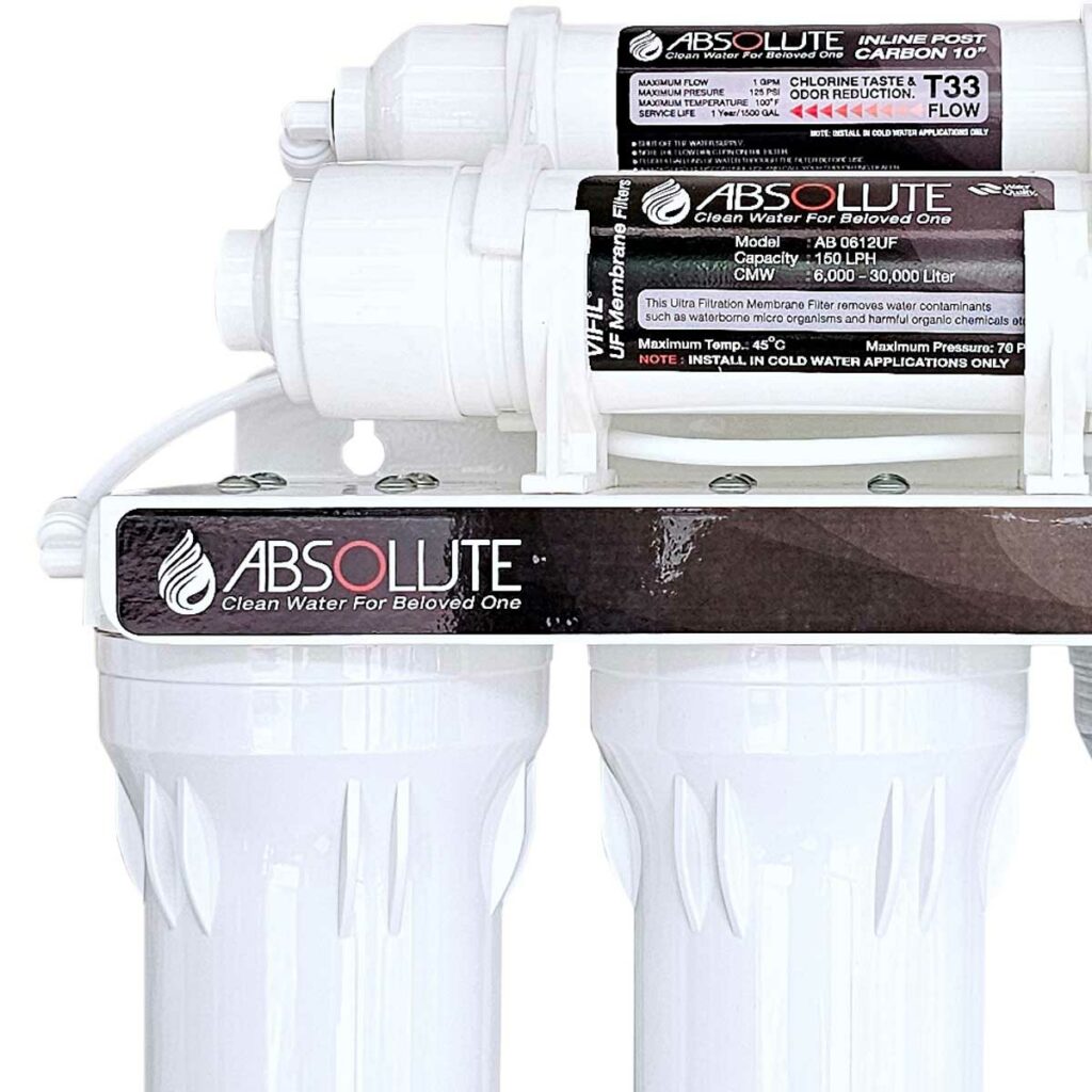 เครื่องกรองน้ำ UF Absolute ECO รุ่น Ultrafiltration 5 ขั้นตอน