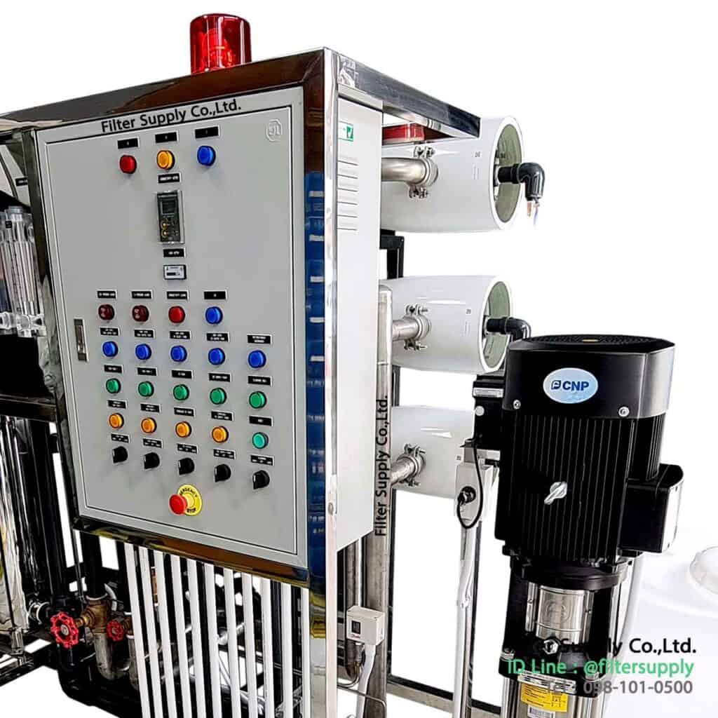 เครื่องกรองน้ำ RO 3 QPH PLC Absolute อาร์โออุตสาหกรรม 72 Q ต่อวัน 3,000 ลิตร/ชั่วโมง - บริษัท ...